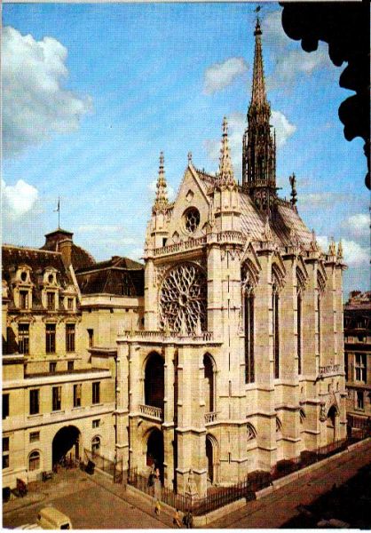Sainte Chapelle De Paris Arquitectura Y Cristianismo Arte Y Fe