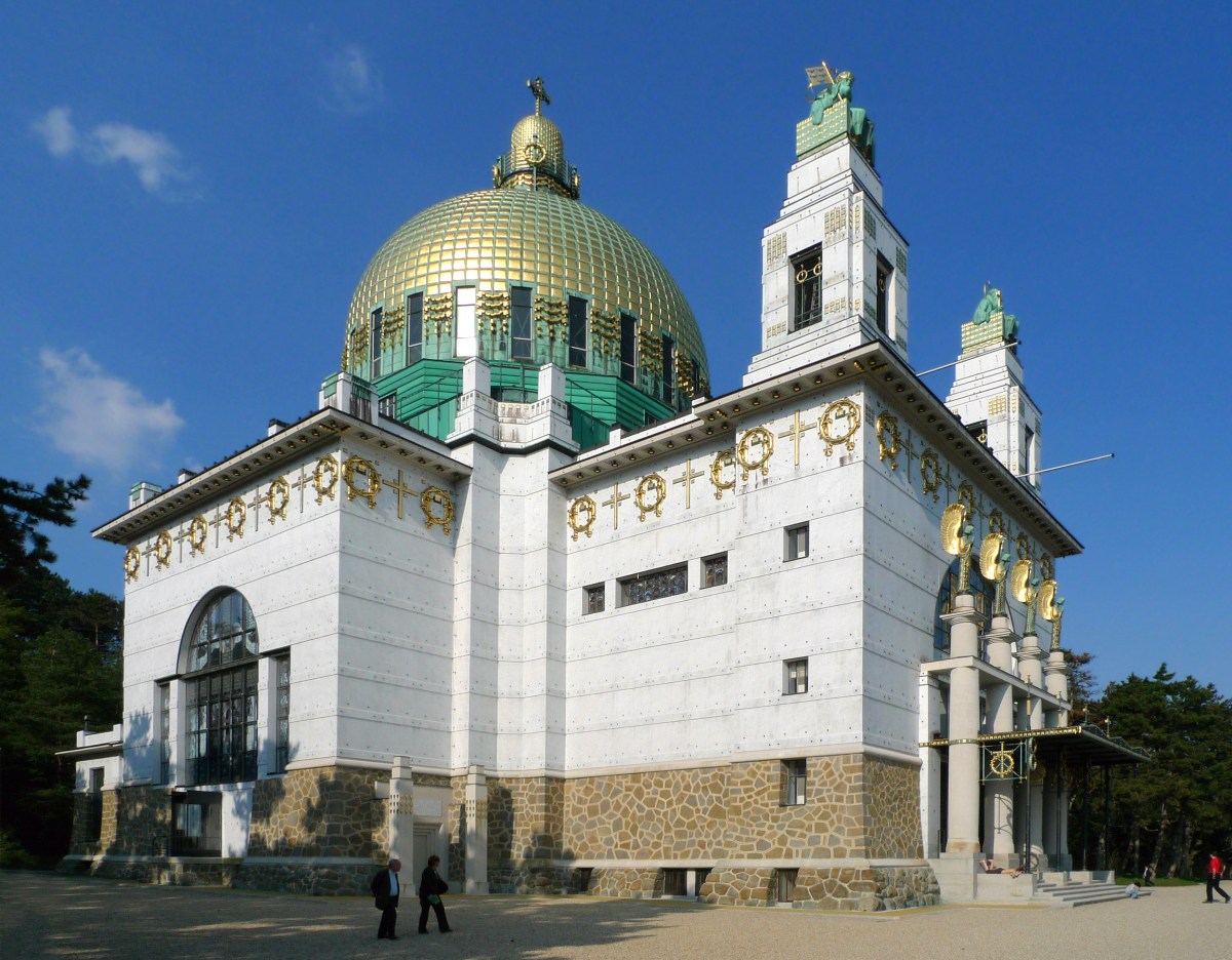 Iglesia de San Leopoldo en Steinhof de Otto Wagner | Arquitectura y ...